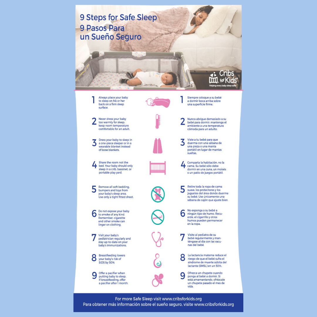Safe Sleep Ambassador Poster 11" x 17" – ette cetera!